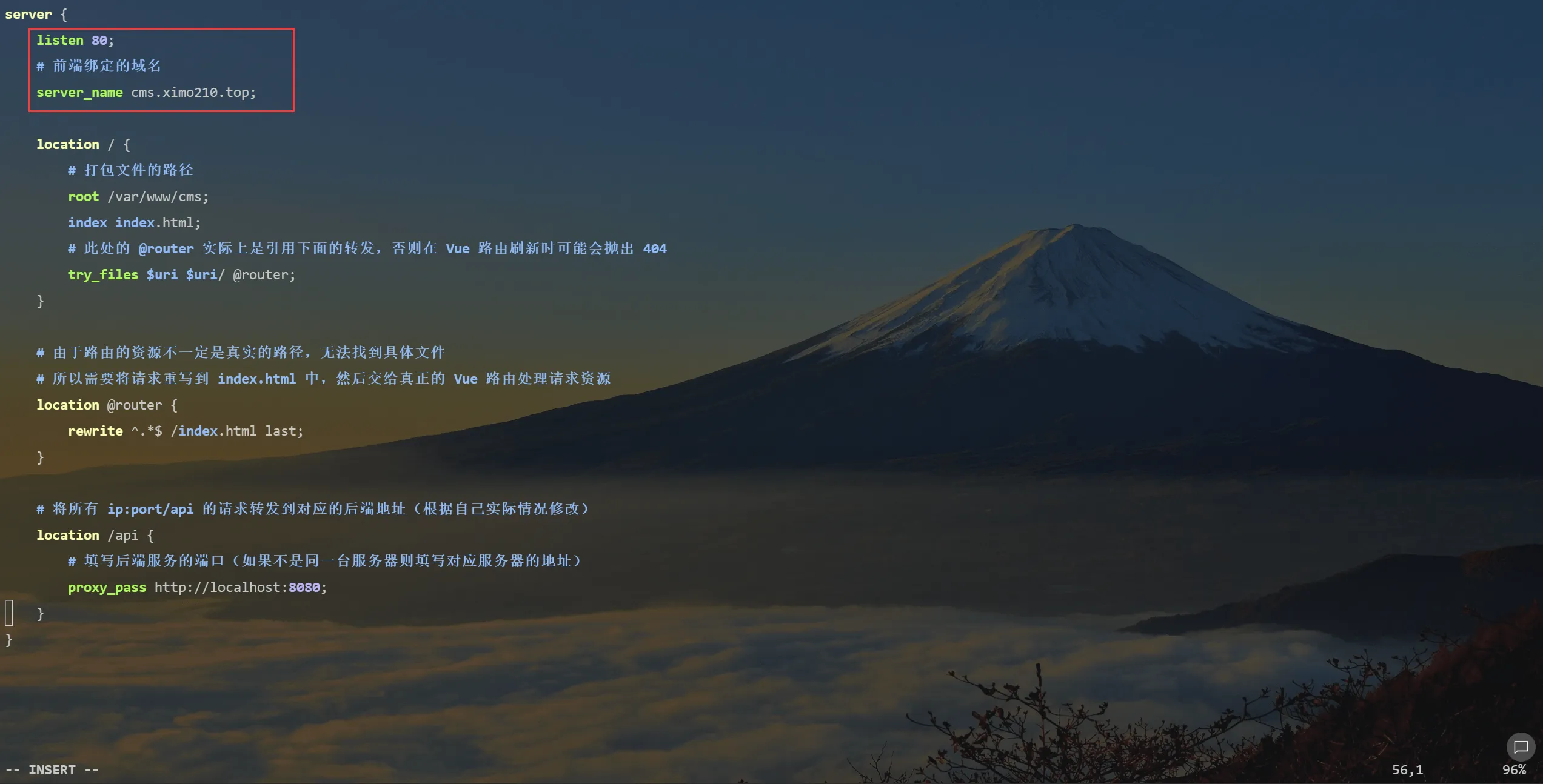 Ubuntu 部署 Gin+Vue 前后端分离项目 - 惜寞的无人小间
